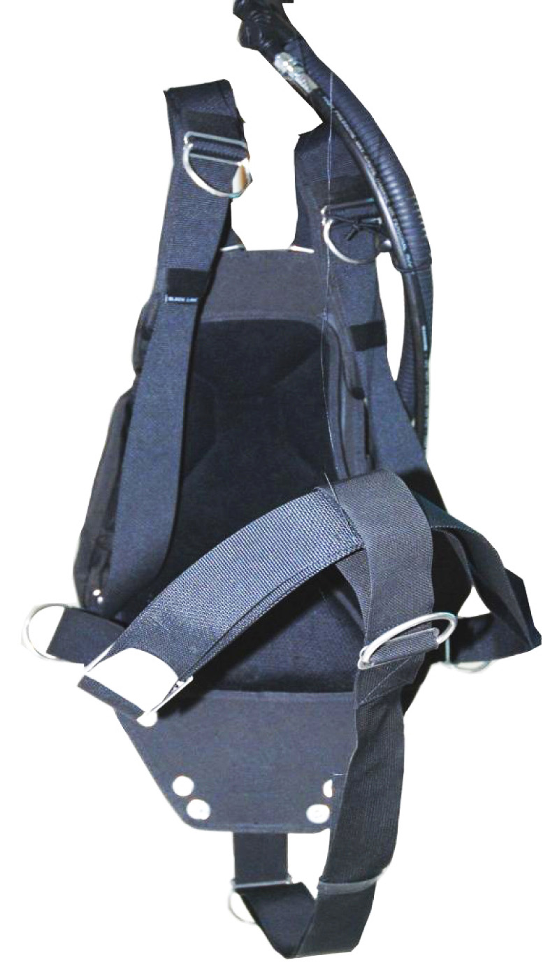 Poseidon B2B - Black Line Side Mount Harness